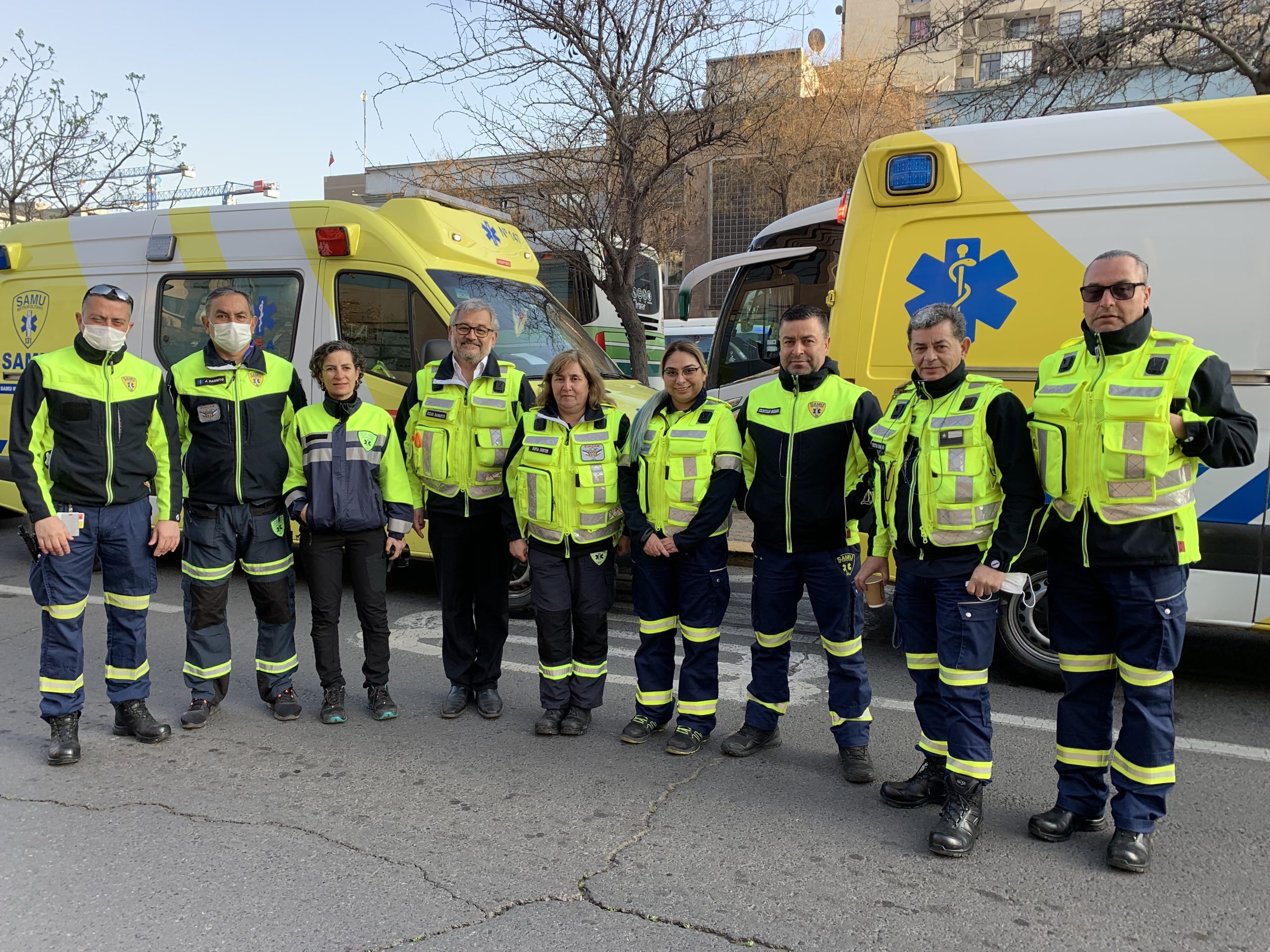 En reconocimiento al trabajo realizado en Pandemia, SAMU participa en ...